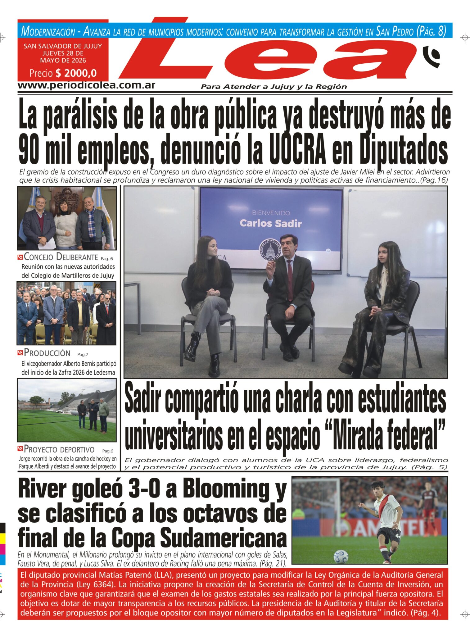 Periódico Lea online